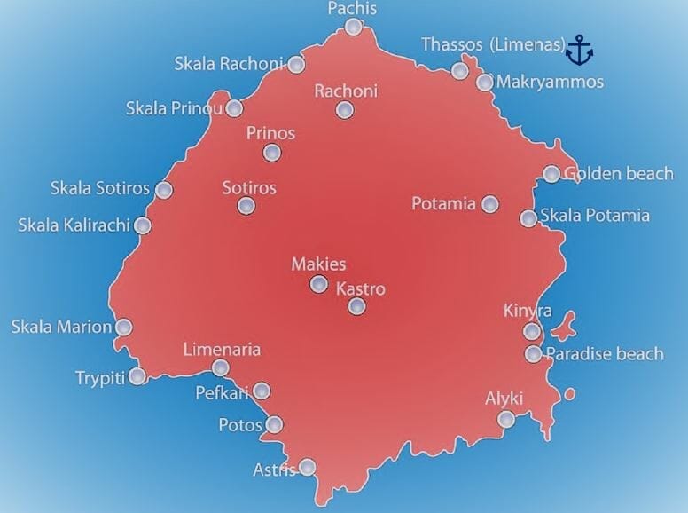 Top 7 statiuni Thassos, Grecia in 2024: Descopera insula de smarald
